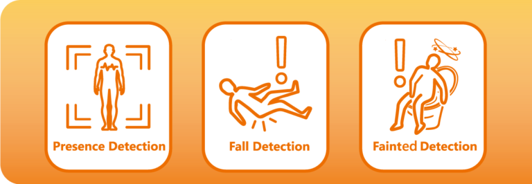 Fall Detection System - eCare fall down detect alarm sensor system Fall Detection System - eCare fall down detect alarm sensor system