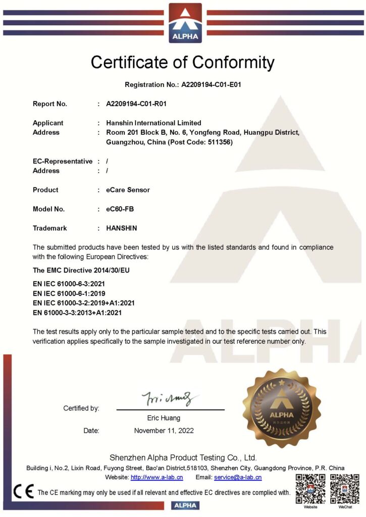 Fall Detection System - eCare fall down detect alarm sensor system